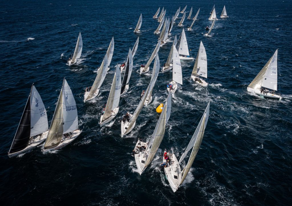 Cambio de líder en la recta final del Mundial de J80 en Baiona ...
